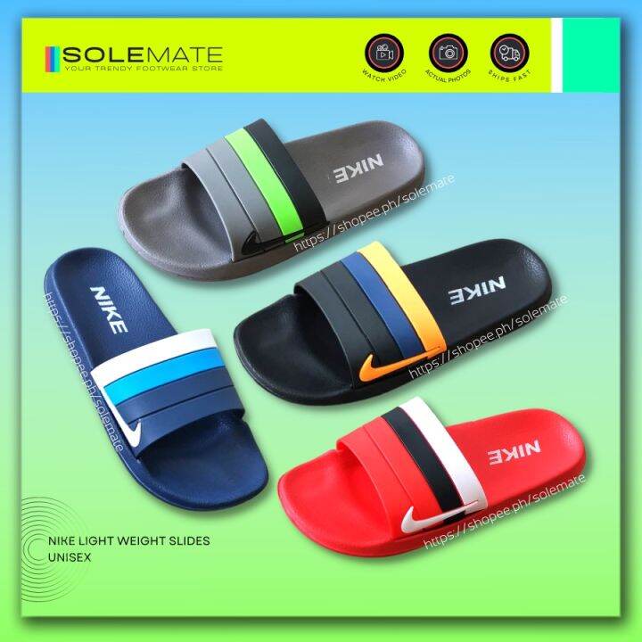 【SOLEMATE 40-45】NEW LIGHT WEIGHT SLIDES (ADD 1-2 SIZES) | Lazada PH