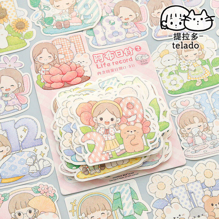 Kertas catatan kalender 93 materi memo akun tangan lucu | Lazada Indonesia