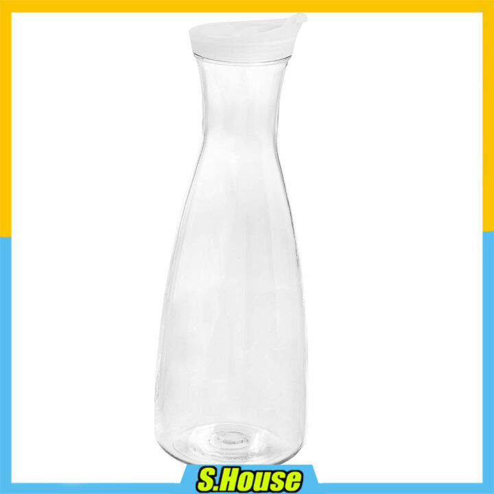 1000ml Acrylic Jug Water Bottle Pot Pitcher Juice Beverage Clear ...