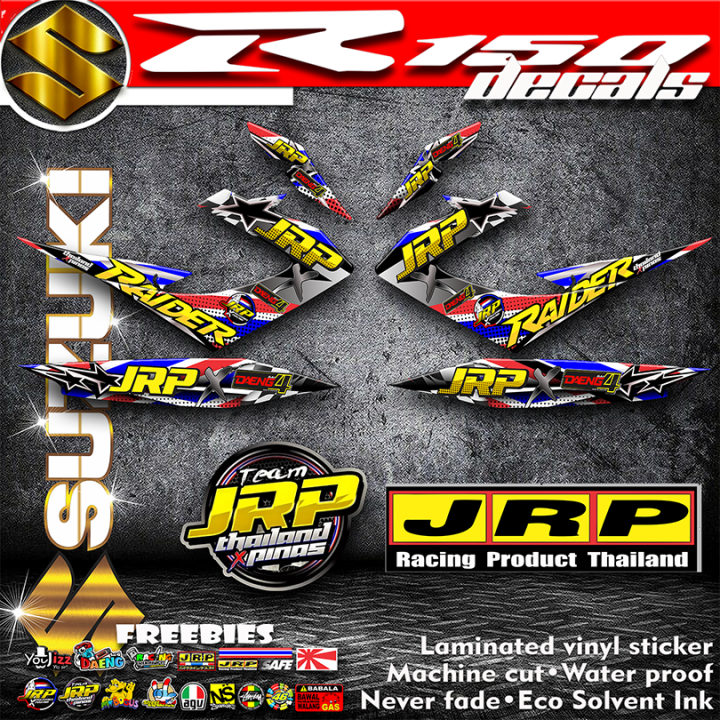 RAIDER 150 JRPxDaeng STICKER DECALS | Lazada PH