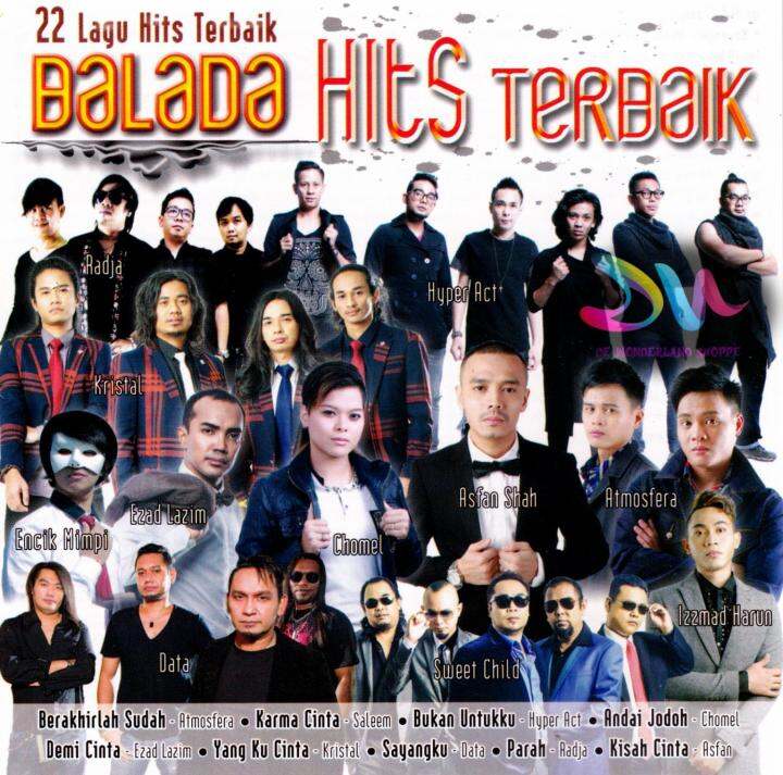 BALADA HITS 22 LAGU HITS TERBAIK ( 2 X CD ) MALAY SONG | Lazada
