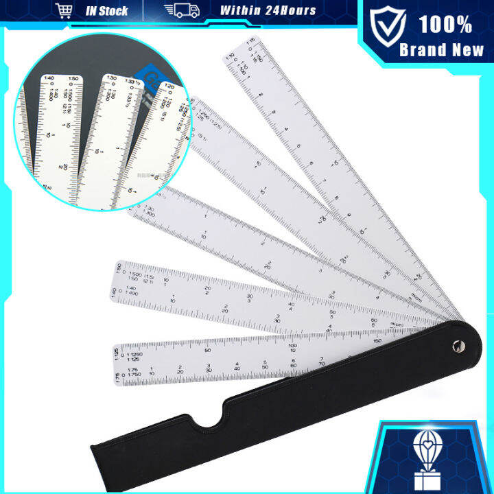 New Architects Fan Scale Ruler Multi Ratio Measure Ruler For Graphics ...