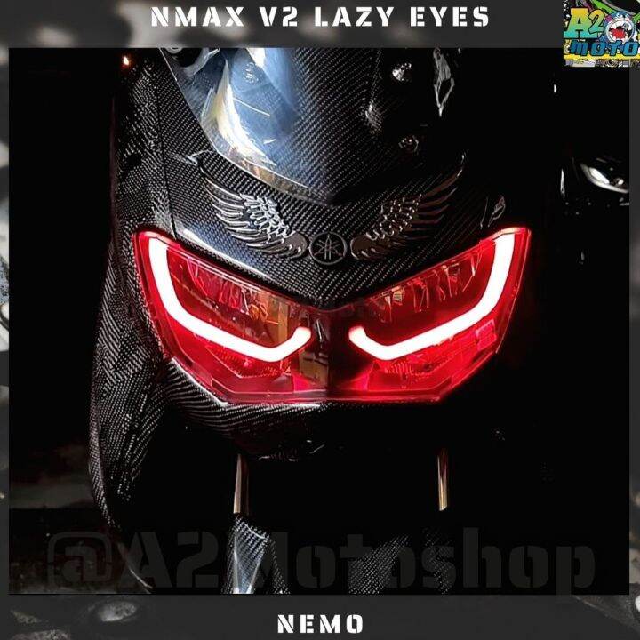 Nmax V2 2020 2021 2022 Lazy Eyes Head light Park Signal V2.1 motor ...