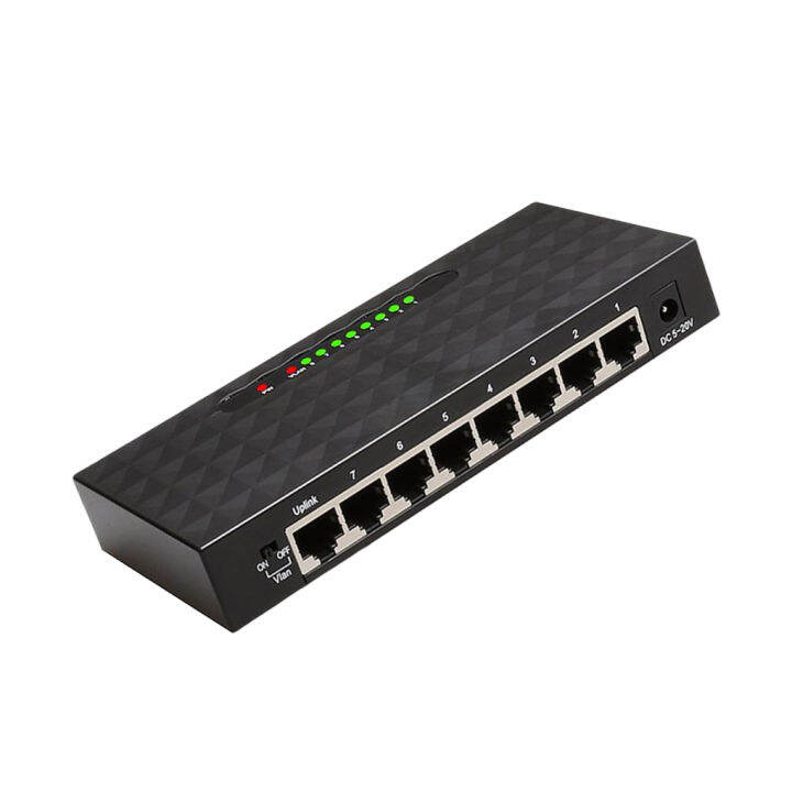 Desktop Switch Hub Gigabit Ethernet Device Space Saving Office Fittings ...