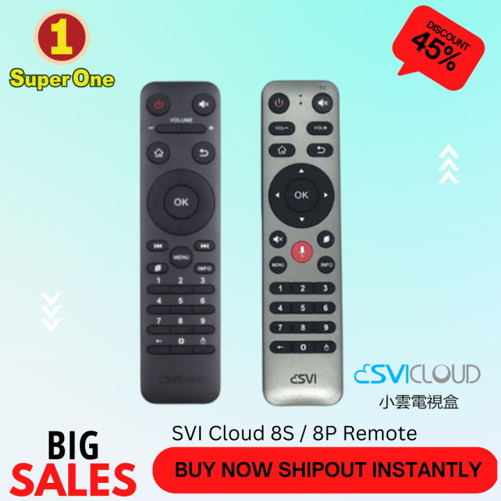 Original Svi Cloud Remote Control for 3S 3Pro 8S 8P [Item price is per ...