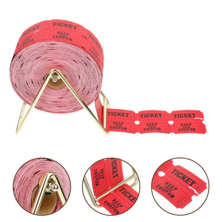 1 Set of Raffle Tickets Mall Tickets Roll Activity Center Ticket ...