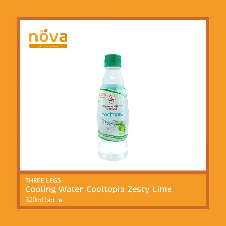 Three Legs Cooling Water Cooltopia Zesty Lime 320ml (bottle) | Lazada PH