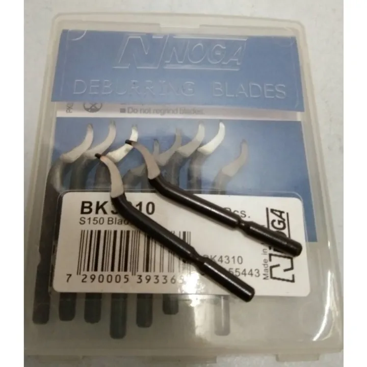 NOGA ใบมีดคว้านรู ลบคมรู NOGA BK3010 S10 Deburring Blades 10อัน/1ชุด ...