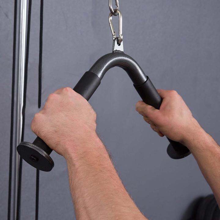 V Shaped Tricep Press Down Bar, Pull Down Cable Machine Handle ...
