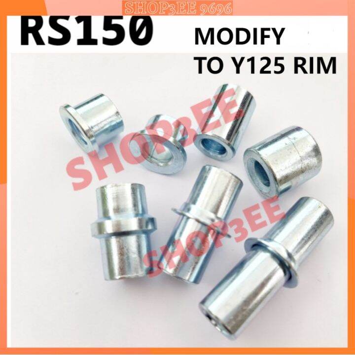 MKSS [[ RS150R RS150]] TO [[Y125 RIM]] 7pcs MODIFY WHEEL WHEELS COLLAR SET BUSH FOR SPORTRIM ...
