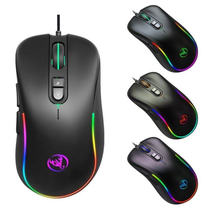 Hongsund HJ300RGB Gaming mouse 7-button Programmable Mouse | Lazada PH