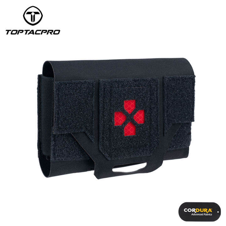 TOPTACPRO Tactical First Aid Kit Pouch EMT IFAK Pouch Molle Micro ...
