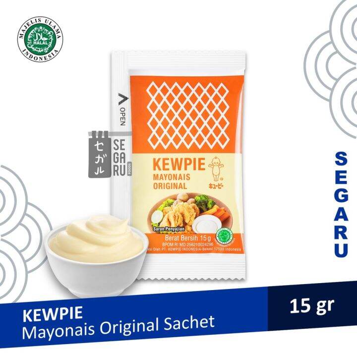 Kewpie Mayonaise Original Sachet Japan Mayo Halal Sachet 15 Grams | Lazada PH