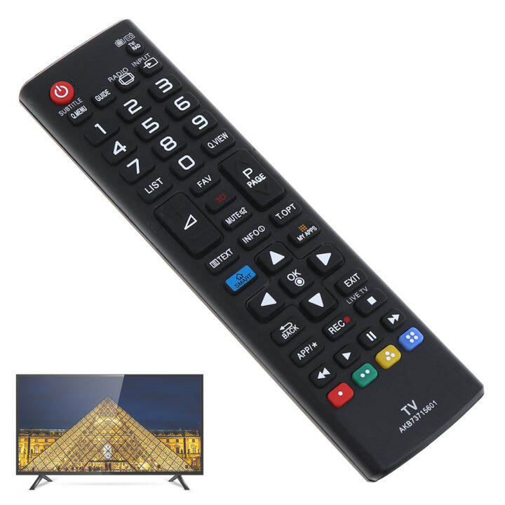 Universal TV Remote Control with Long Transmission Distance Fit for ...