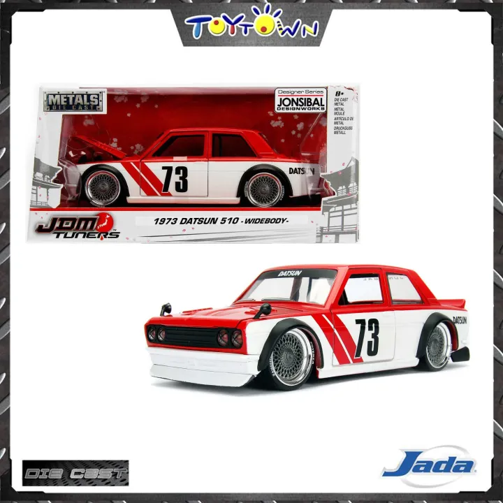 Jada Toys - JDM Tuners 1973 Datsun 510 -Widebody- 1:24 Scale (Die Cast ...