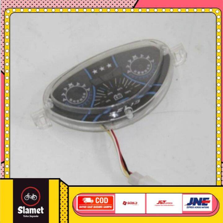 SPEEDOMETER INDIKATOR DISPLAY SEPEDA LISTRIK ORIGINAL 36 V | Lazada ...