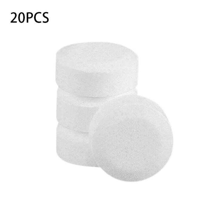 【cw】 20Pcs Machine Cleaning Effervescent Tablets Descaling Solution for ...