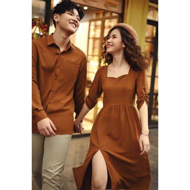 COD Beautiful Couple Dresses Korean Men'S And Women'S Shirts Couple bag ...