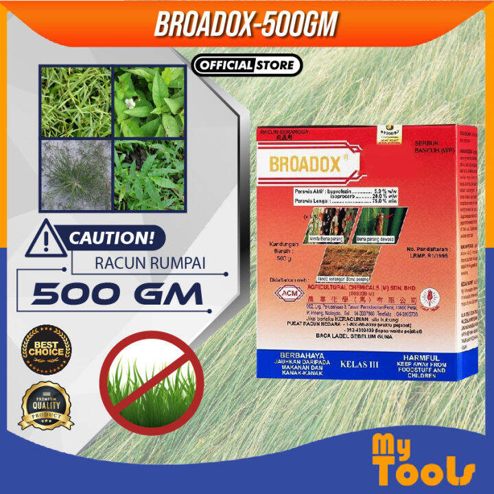 Mytools 500g Broadox Bena Perang Racun Bom padi | Lazada