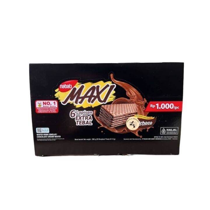 Wafer Nabati Maxi Richoco box isi 20 pcs | Lazada Indonesia
