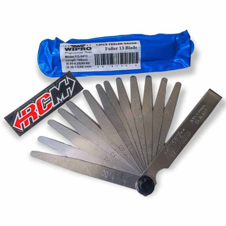 FG-0413 ALAT UKUR RADIUS KETEBALAN KERENGGANGAN CELAH GAUGE FILER ...