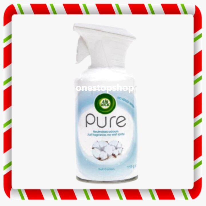 Air Wick Pure Soft Cotton Air Freshener Spray 250 mL | Lazada PH