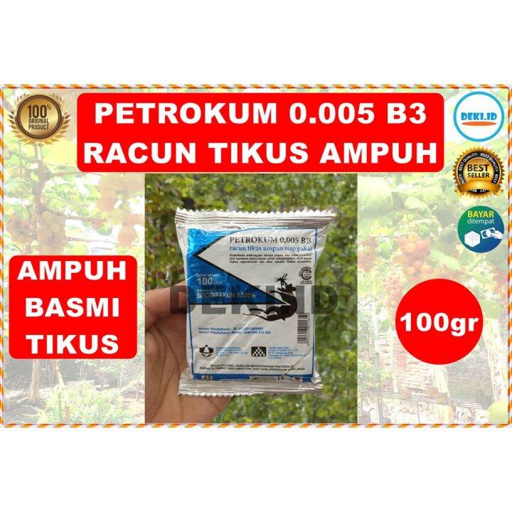 Racun Tikus Petrokum Rodentisida Super Ampuh Mati Kering Tidak Berbau ...