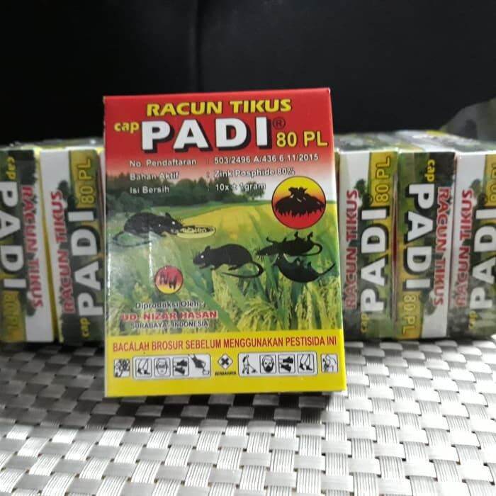 Racun Tikus Cap PADI | Lazada Indonesia