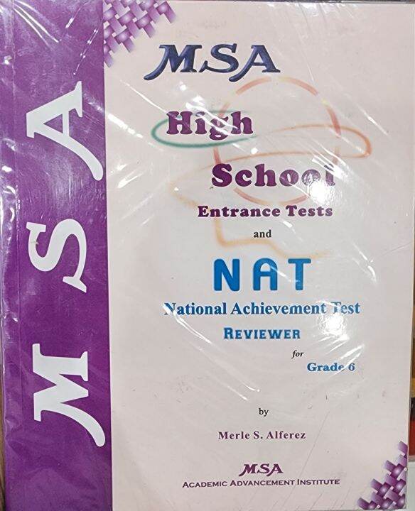 MSA High School Entrance Test | Lazada PH