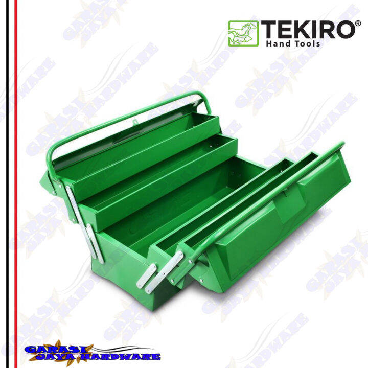 Tool Box 3 Susun 42 x 23 x 18 cm Penyimpanan Kotak Mekanik / Tukang ...