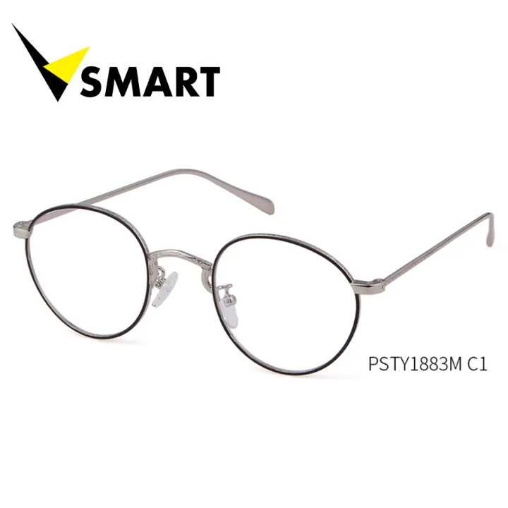 แว่นตากรอบแฟชั้น พร้อมเลนส์ Elements Essilor BLUE UV CAPTURE หรือ ...