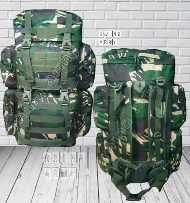 Tas ransel army jumbo tas punggung army model jatah raider loreng tni ...