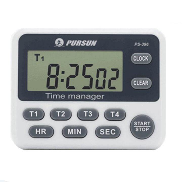 Sun Chase 100 Hours Four Channels Countdown Timer Kitchen Learning ...