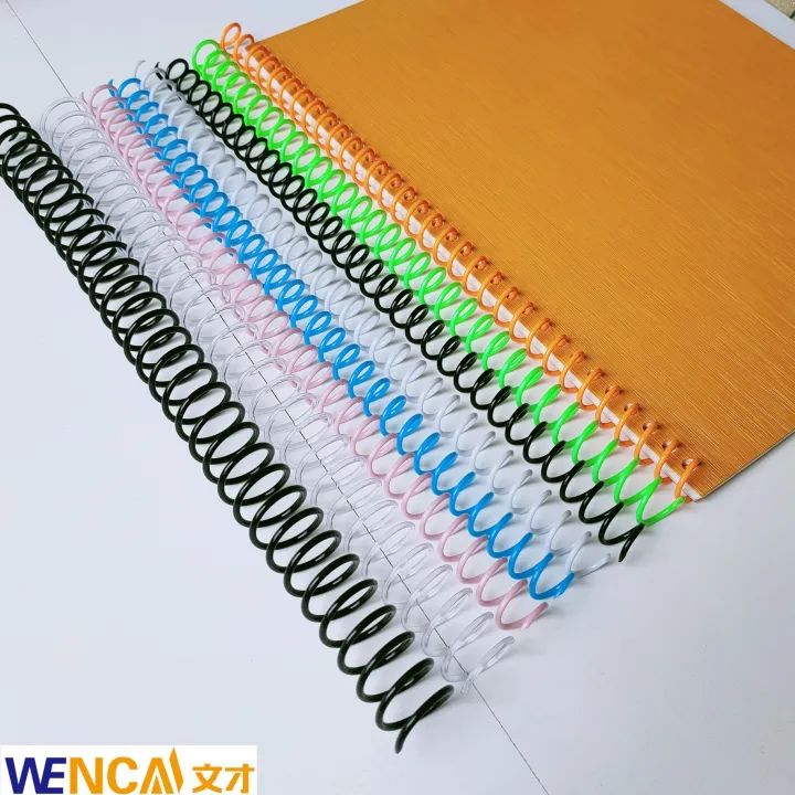 20PCS 30-หลุมโน้ตบุ๊ค Binding แหวนเกลียวหนังสือพลาสติกเดี่ยวแหวนลวด ...