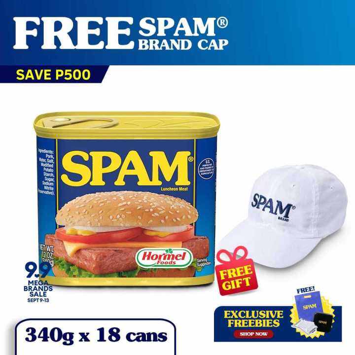 SPAM® Classic FREE Cap Pack (18 Cans) | Lazada PH