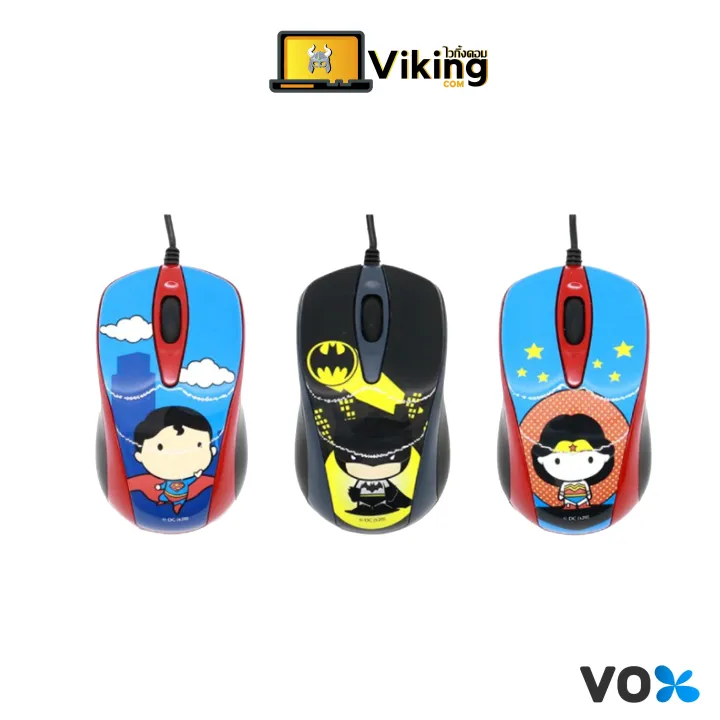 VOX Optical Mouse ออปติคอลเมาส์ ลายลิขสิทธิ์แท้ เมาส์ลายการ์ตูน ...