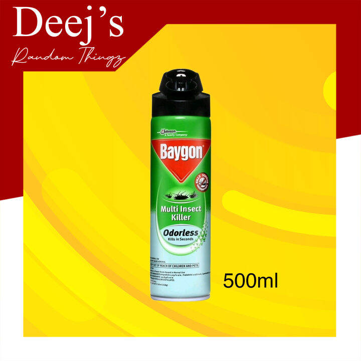 500ml Baygon Multi-Insect Killer Odorless | Lazada PH