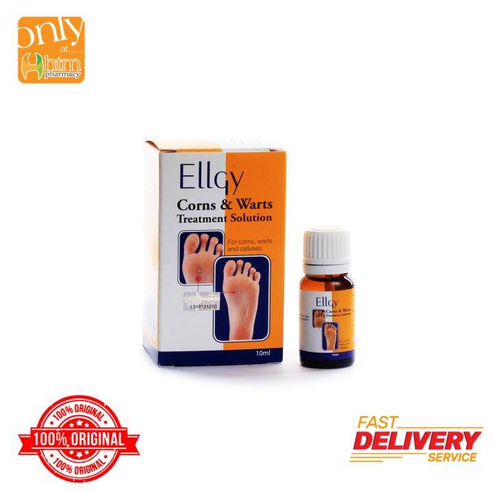 Ellgy Corn & Warts Solution 10ml | Lazada
