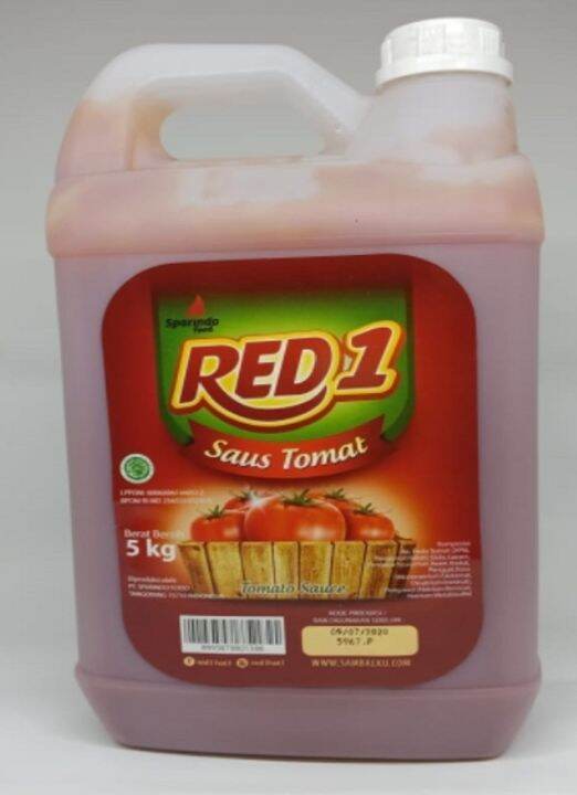 SAOS SAUS SAMBAL TOMAT RED 1 5KG JERIGEN | Lazada Indonesia