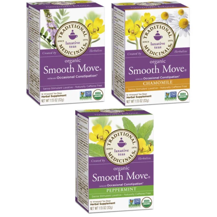 Traditional Medicinals Organic Laxative Tea Smooth Move | Lazada PH