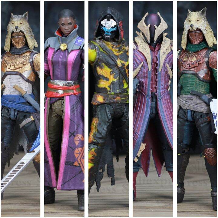 Coryana McFarlane Toys DESTINY Iron Banner Hunter Fall Warlock CAYDE-6 ...