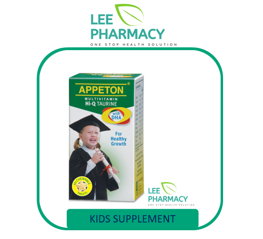 Appeton Multivitamin Hi-Q Taurine with DHA 60's Chewable Tablets | Lazada
