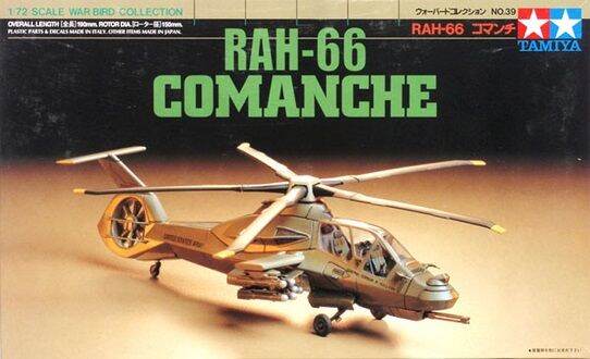 Tamiya 1/72 RAH-66 Comanche model kit Building Sets | Lazada Singapore