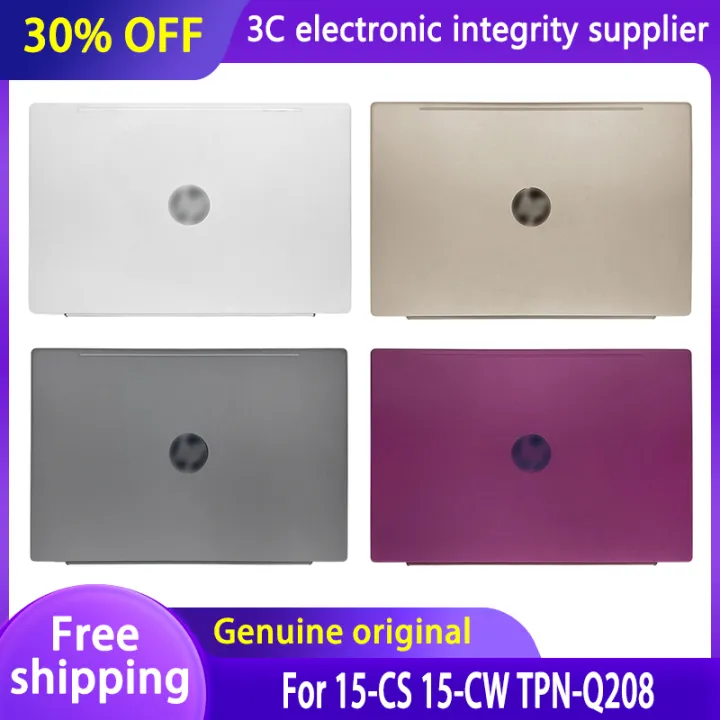 ใหม่ต้นฉบับสำหรับ HP 15-CS 15-CW TPN-Q208ชุดแล็ปท็อป A B ปกจอแอลซีดีปกหลังฝาด้านหน้าบานพับ ...