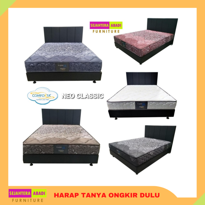 comforta springbed superfit neo classic standard matras & full set ...