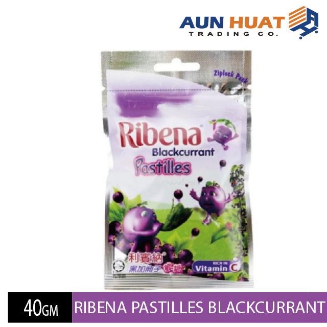 Ribena Blackcurrants Pastilles 40gm Ziplock Pack | Lazada