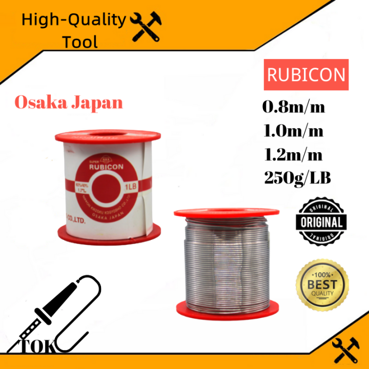 RUBICON Soldering Lead 1.0mm 60/40 Welding Iron Solder Wire 250g ...