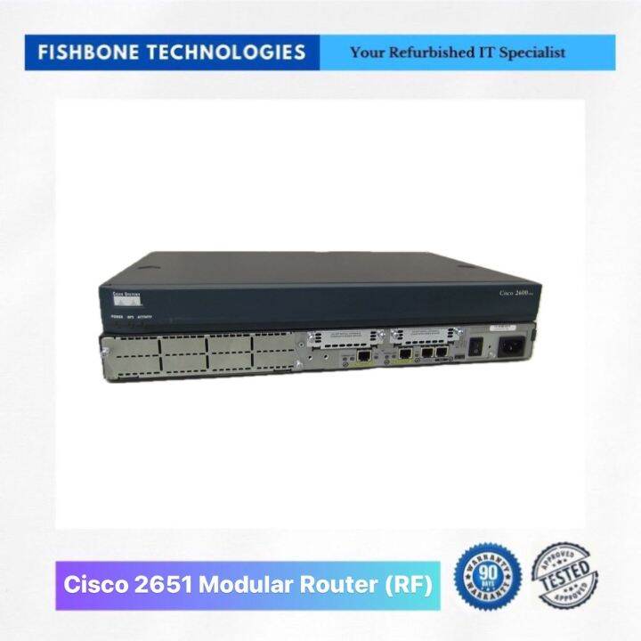Refurbished Cisco 2651 Modular Router | Lazada