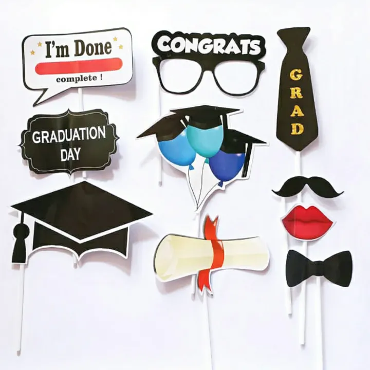acc asesoris accecoris photobooth photoprops photo foto graduation ...