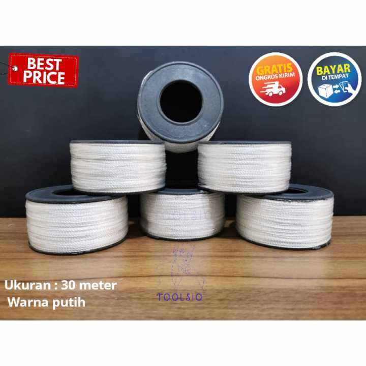 BENANG NYLON / TALI NILON PUTIH (1 roll) BESAR | Lazada Indonesia